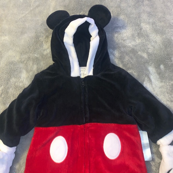 Disney | Costumes | Size 218 Months Disney Baby Mickey Mouse Halloween Costume Heavy Warm ...